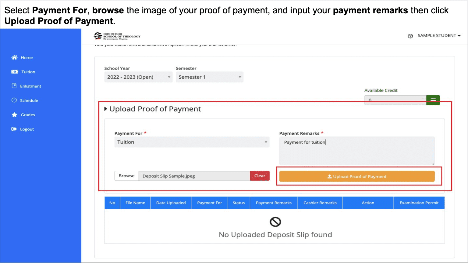 DBST SCHOOL MANAGEMENT SYSTEM – Don Bosco School of Theology